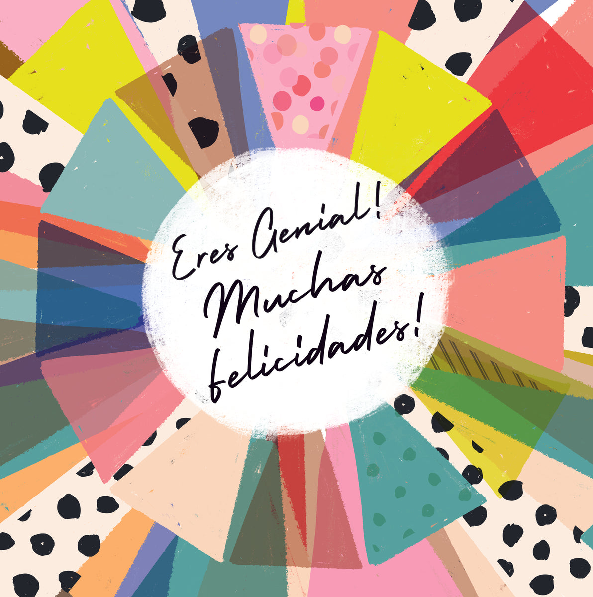 Tarjeta Eres Genial Muchas Felicidades – Magilu Tarjetas